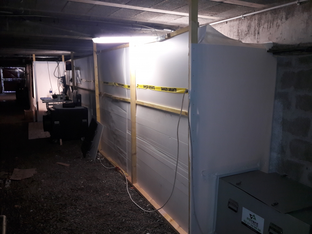 Désamiantage de maisons, bâtiments industriels