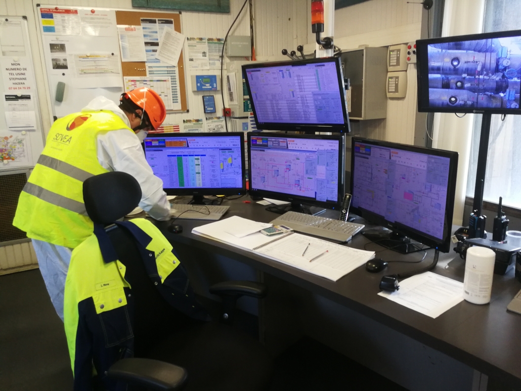 Décontamination prévention Covid-19 au sein d'une usine vers Bordeaux